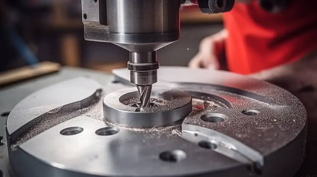 How do you make a countersink hole in your sheet metal parts?