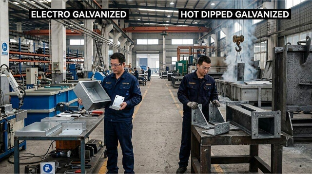 Electro Galvanized vs Hot Dipped: What’s the Difference?