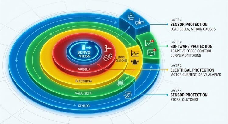 Overload Protection in Servo Presses for Reliable Production