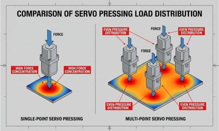 Pressatura a punto singolo o multiplo nelle servopresse di piccole ...